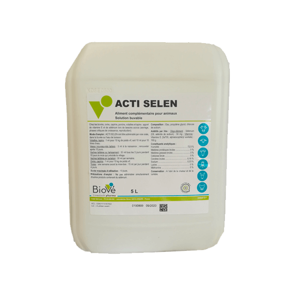 Axience Acti Selen – Élevage complément alimentaire | Zoo Santé