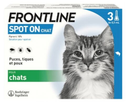 Frontline Combo Chat ou Furet | Antiparasitaire puces, tiques et poux ...