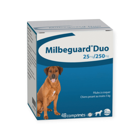 Milbeguard Duo 25/250 mg – Vermifuge pour Grands Chiens – Protection ...